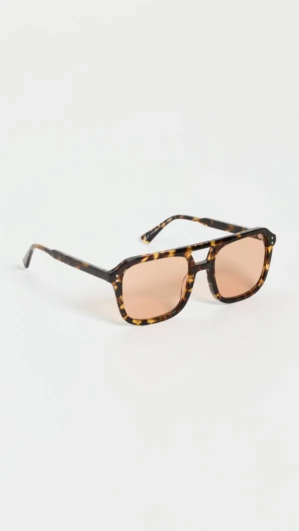 Jimmy Fairly Elma Sunglasses - Black Tortoiseshell | Editorialist